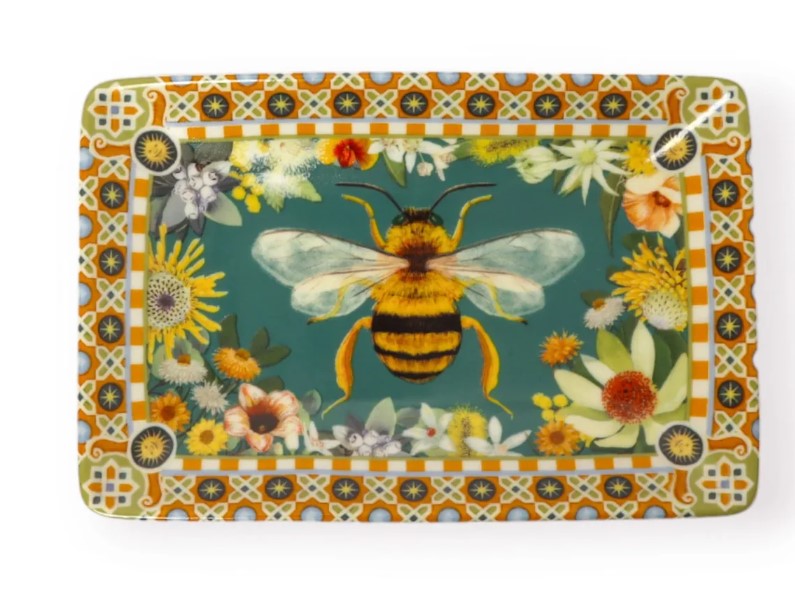 LL Good Evening Rectangle Trinket Tray - Bee Design - Campbell ...